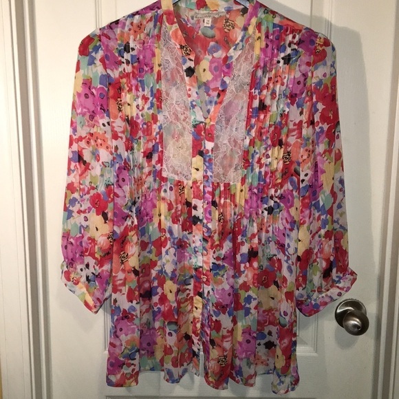Tops | Debbie Morgan Shirt | Poshmark